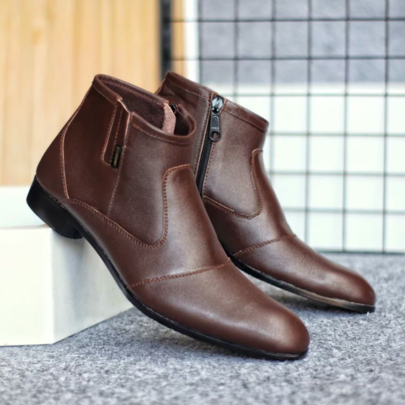 Jual C FOX | Sepatu Pantofel Pria Original Kulit Asli Kerja Kantor ...