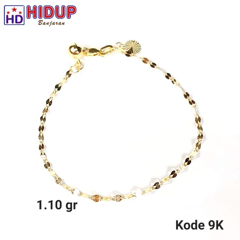 Jual GELANG RANTE SALEM MN 9K HIDUP BANJARAN | Shopee Indonesia