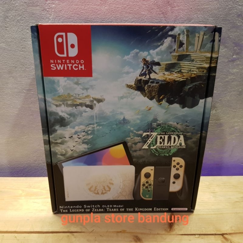 Jual Nintendo Switch Oled The Legend of Zelda Tears of The Kingdom Box ...