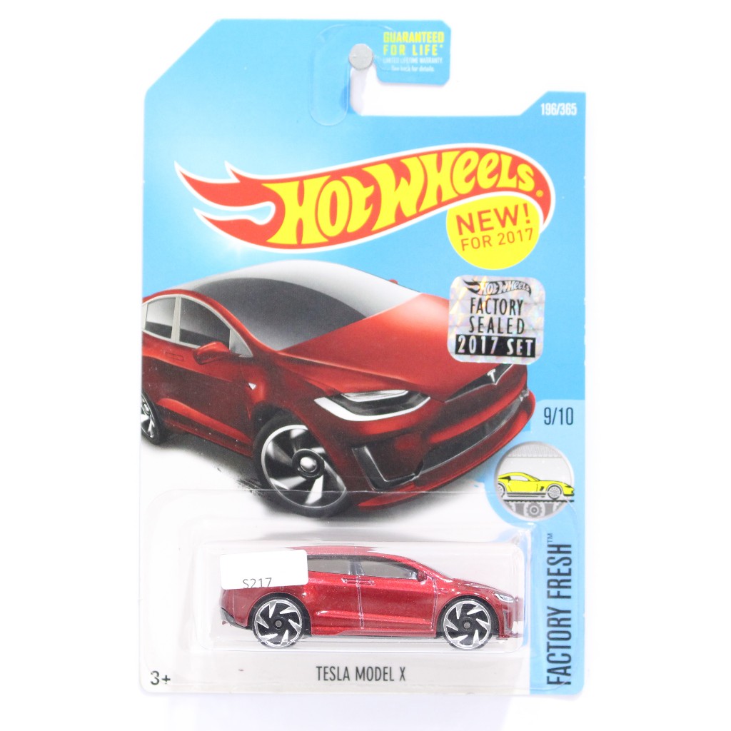 Jual HOT WHEELS TESLA MODEL X RED FACTORY SEALED 2017 S217 | Shopee ...