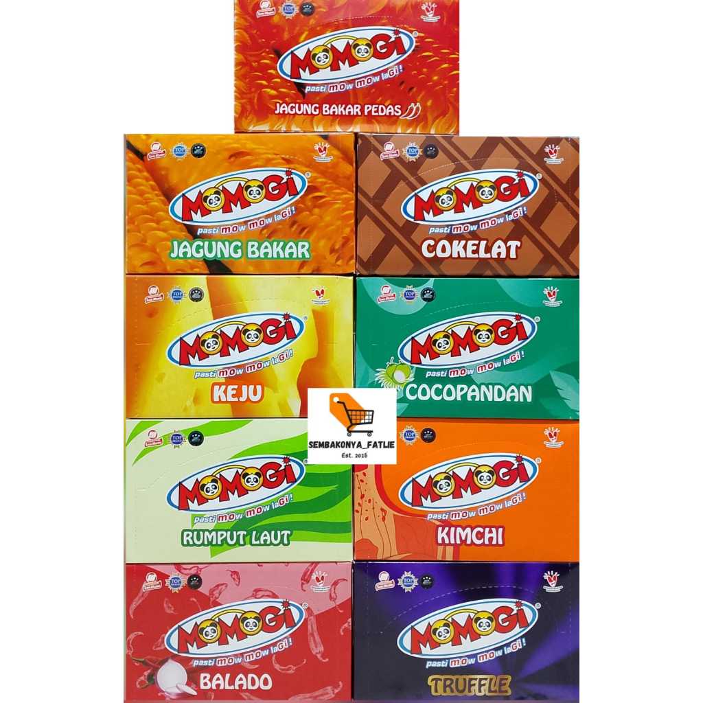 Jual MOMOGI 1 BOX ISI 10 PCS / 12 GRAM | Shopee Indonesia