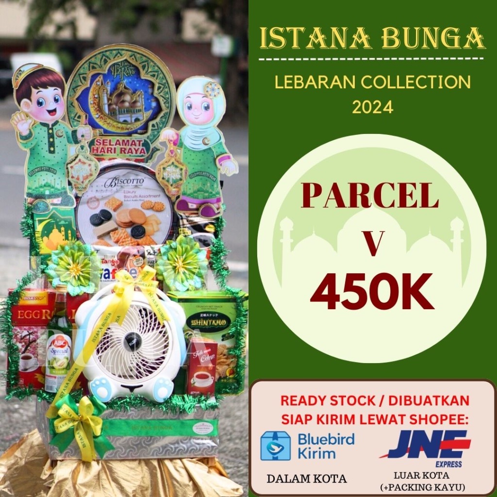 Jual PARCEL LEBARAN IDUL FITRI HAMPERS ISTANA BUNGA 2024 V MIX MAKANAN ...