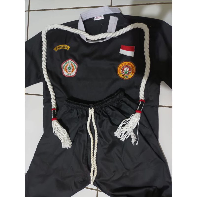 Jual SAKRAL WARGA PSCP SERAGAM PSCP CEMPAKA PUTIH BAHAN NAGATA DRILL ...