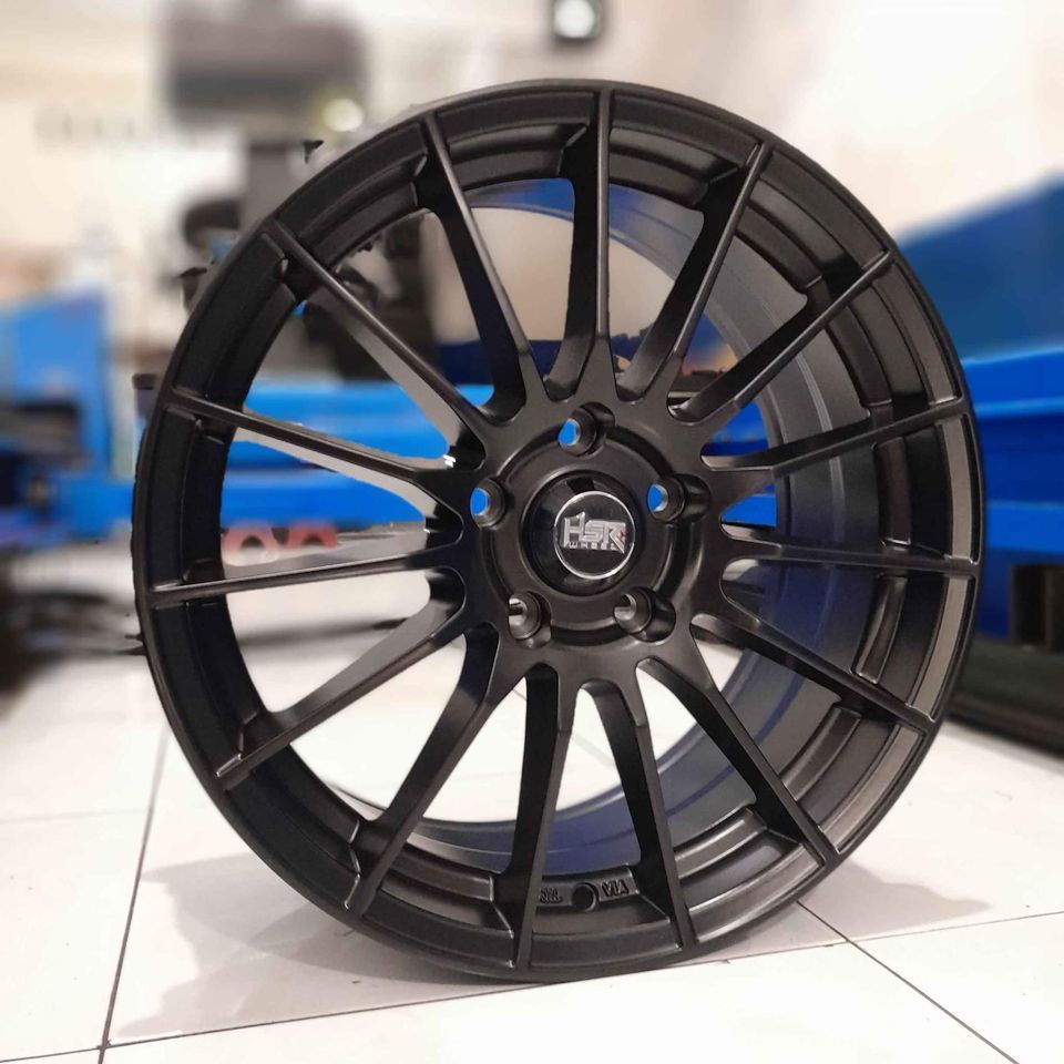Jual Velg mobil racing hsr ring 17 untuk hrv, grandis, murano, creta pelak hsr maudus r17 pcd ...