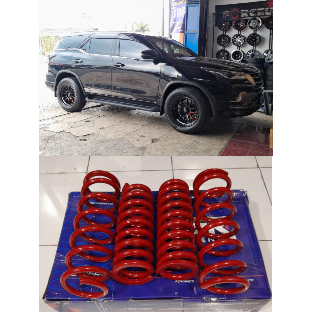 Jual PER CEPER MOBIL TOYOTA FORTUNER / LOWERING KIT SPORT FORTUNER ...