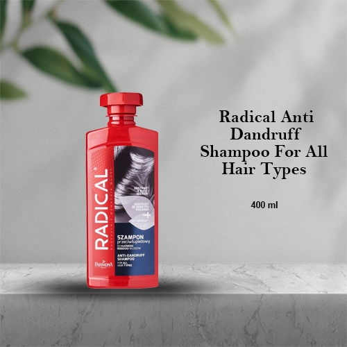 Jual RADICAL Anti Dandruff Shampoo For All Hair Types 400ml - Shampoo ...