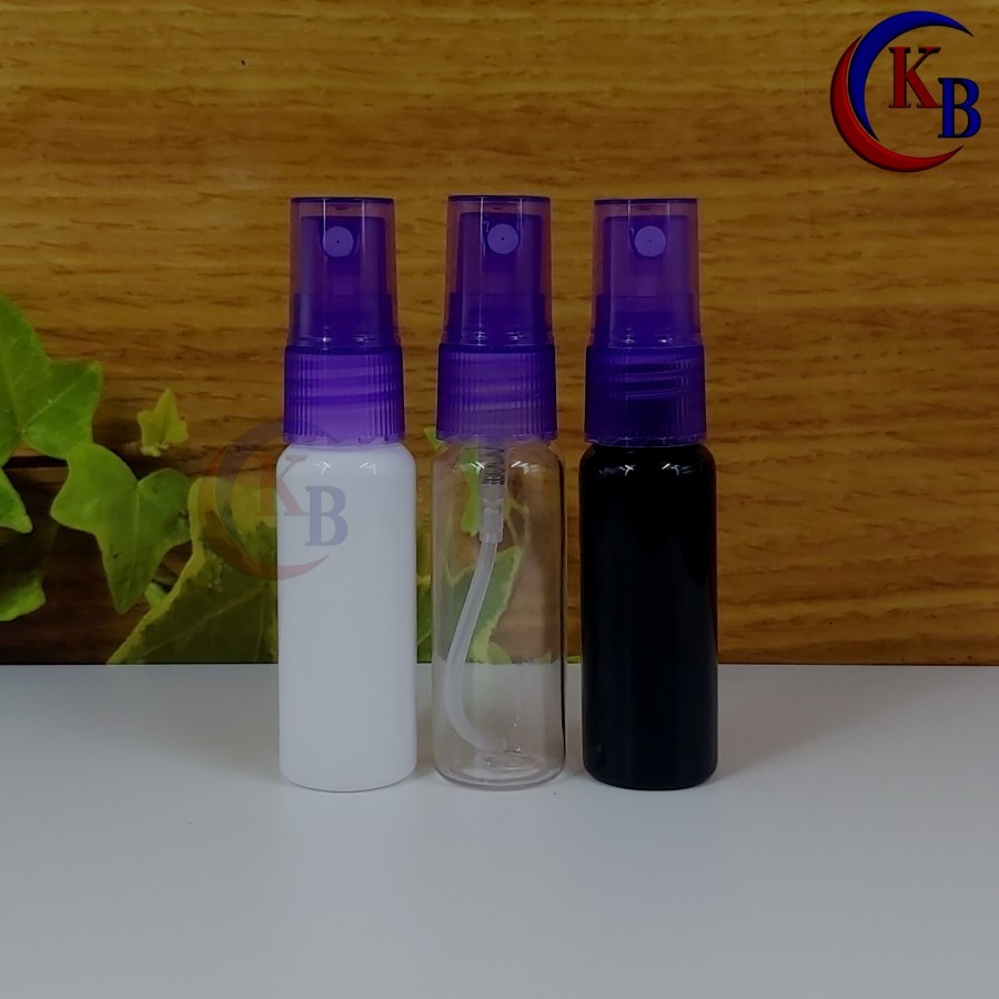 Jual BOTOL SPRAY 20 ML PURPLE / BOTOL PLASTIK BR 20ML NECK 18 | Shopee ...