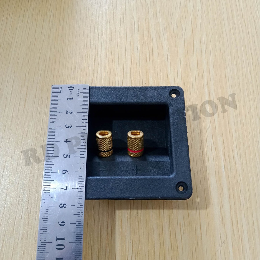 Jual TERMINAL BOX SPEAKER PLASTIK KOTAK - BLACK GOLD PLAT | Shopee ...