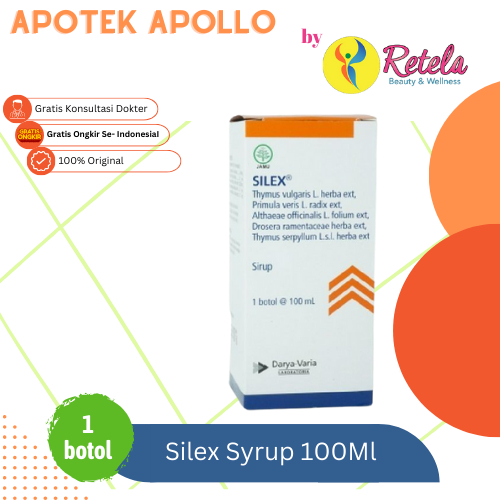 Jual Silex Syrup 100Ml/OBAT BATUK DAN PILEK | Shopee Indonesia