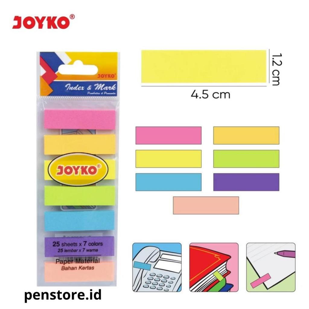 Jual (set) Post It Joyko IM-32 Kertas - Index & Mark Penanda / Pembatas ...