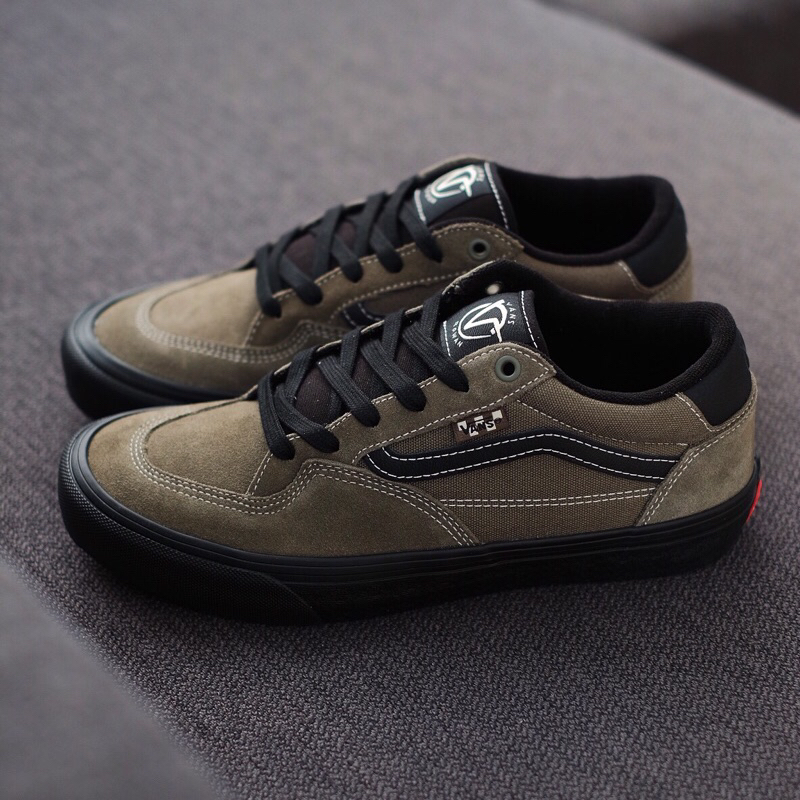 Jual SEPATU VANS ORIGINAL RESMI ROWAN PRO SKATE OLIVE BLACK | Shopee ...