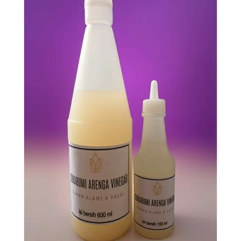 Jual Sukabumi Arenga Vinegar (Paket Cuka Aren kemasan isi 600mL + 150mL ...