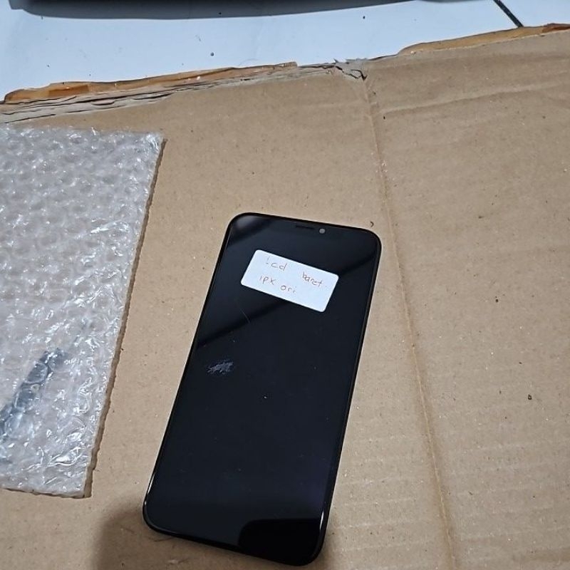 Jual lcd iphone x original minus baret | Shopee Indonesia