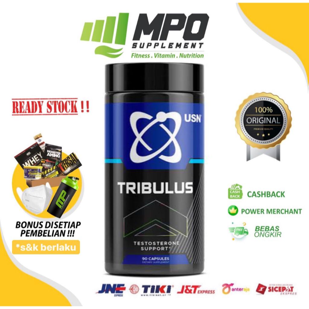 Jual USN Fit Tribulus (90caps) USN Fit Tribulus Terrestris Testo ...