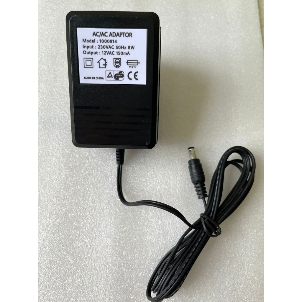 Jual AC ADAPTER 12VAC 150mA model : 1000814 | Shopee Indonesia
