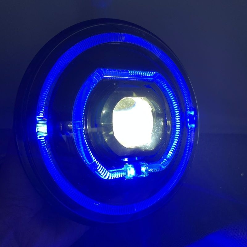 Jual LAMPU LED PROJECTOR BILED 7 INC-5.75 INC LAMPU UTAMA CR7 BILED ...