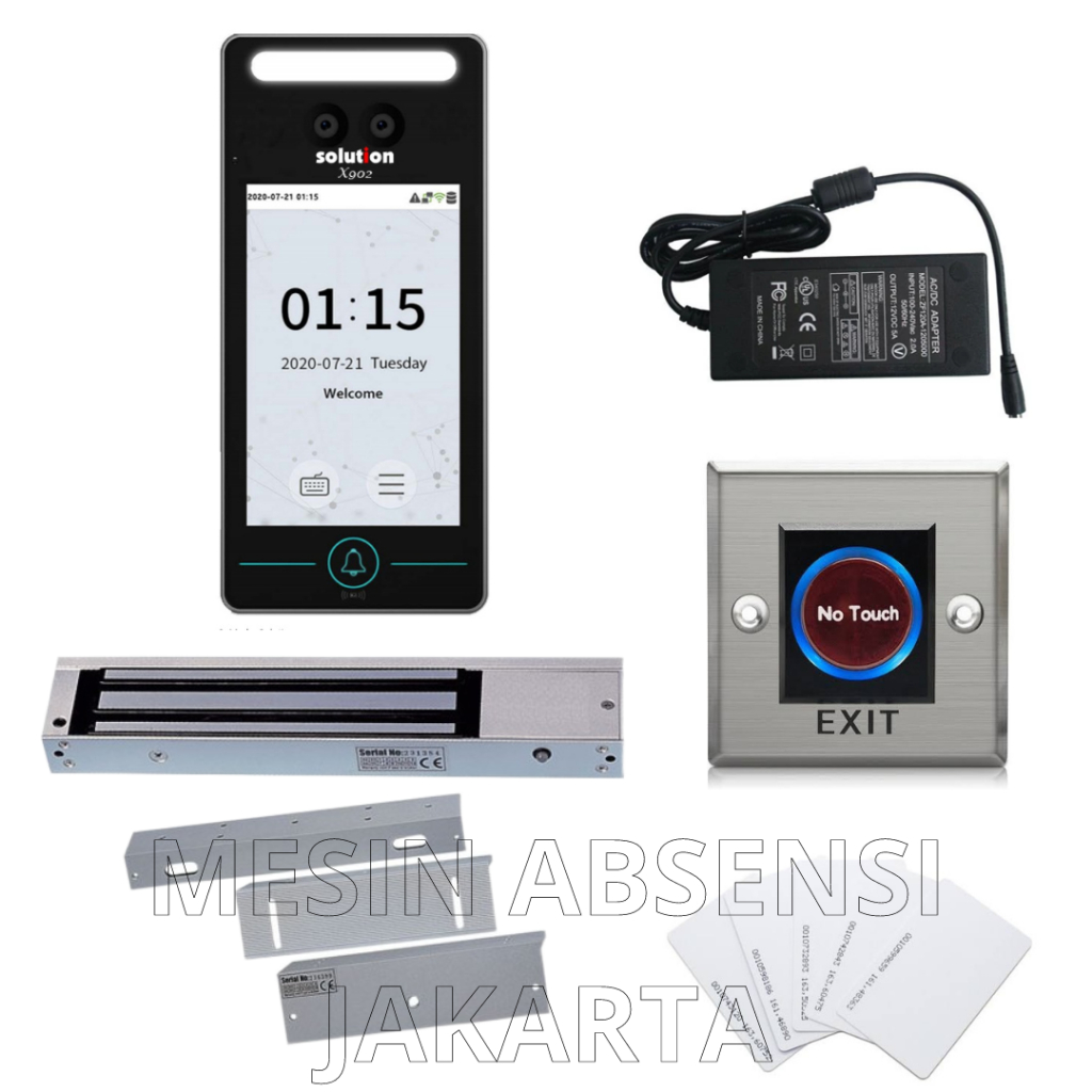 Jual Solution X902 paket access door pintu kayu/alumunium kaca/besi paket akses door access ...