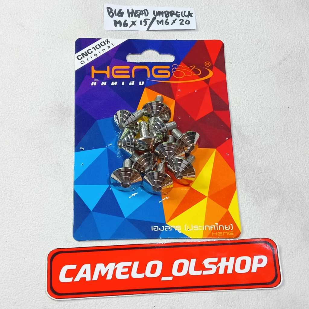 Jual baut probolt heng 6x15 1.5cm 6x20 2cm model payung umbrella baut 10 stainless original heng ...
