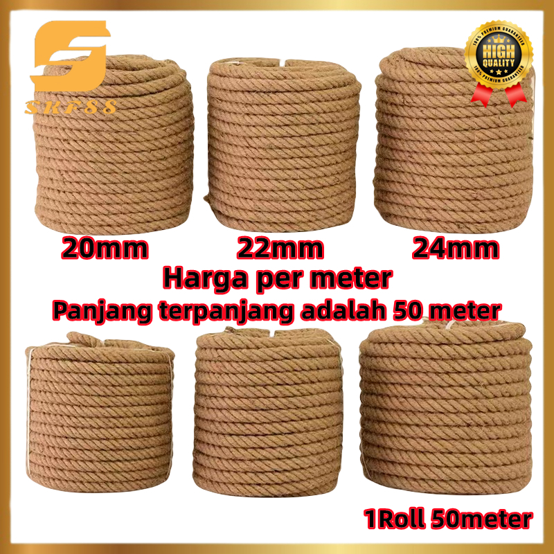 Jual Tali Tambang goni 20mm 22mm tarik tambang / Tali goni / Tali rami ...