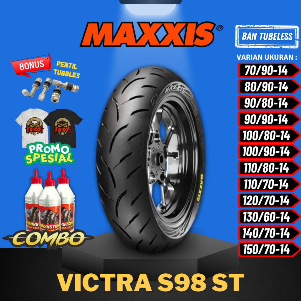 Jual [READY COD] MAXXIS VICTRA / BAN MAXXIS VICTRA / BAN MOTOR TUBELESS ...