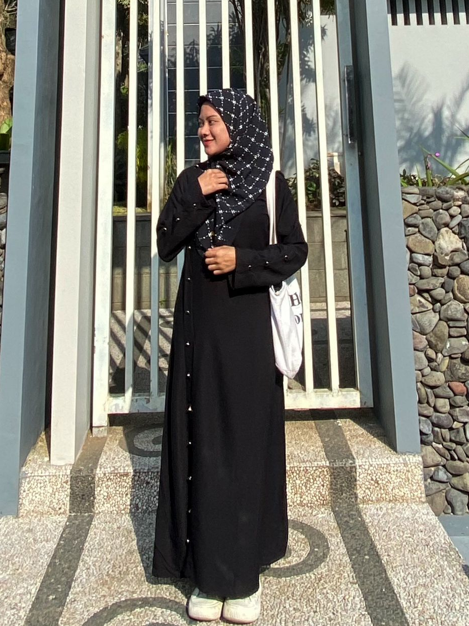 Jual ABAYA dress turkey / gamis turki rayon twill premium 2024 | Shopee ...