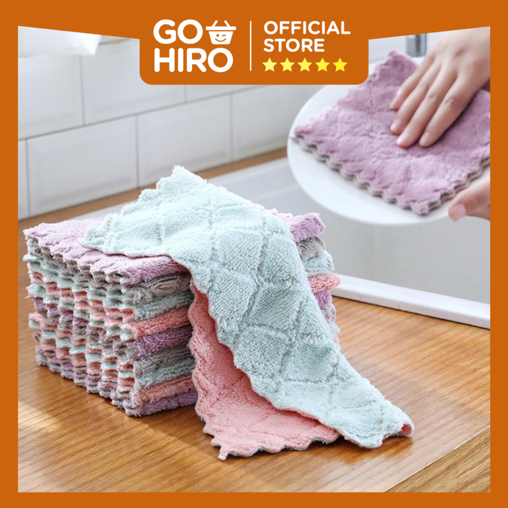 Jual KAIN LAP CUCI PIRING ANTI MINYAK / SERBET DAPUR Kain Lap Anti ...