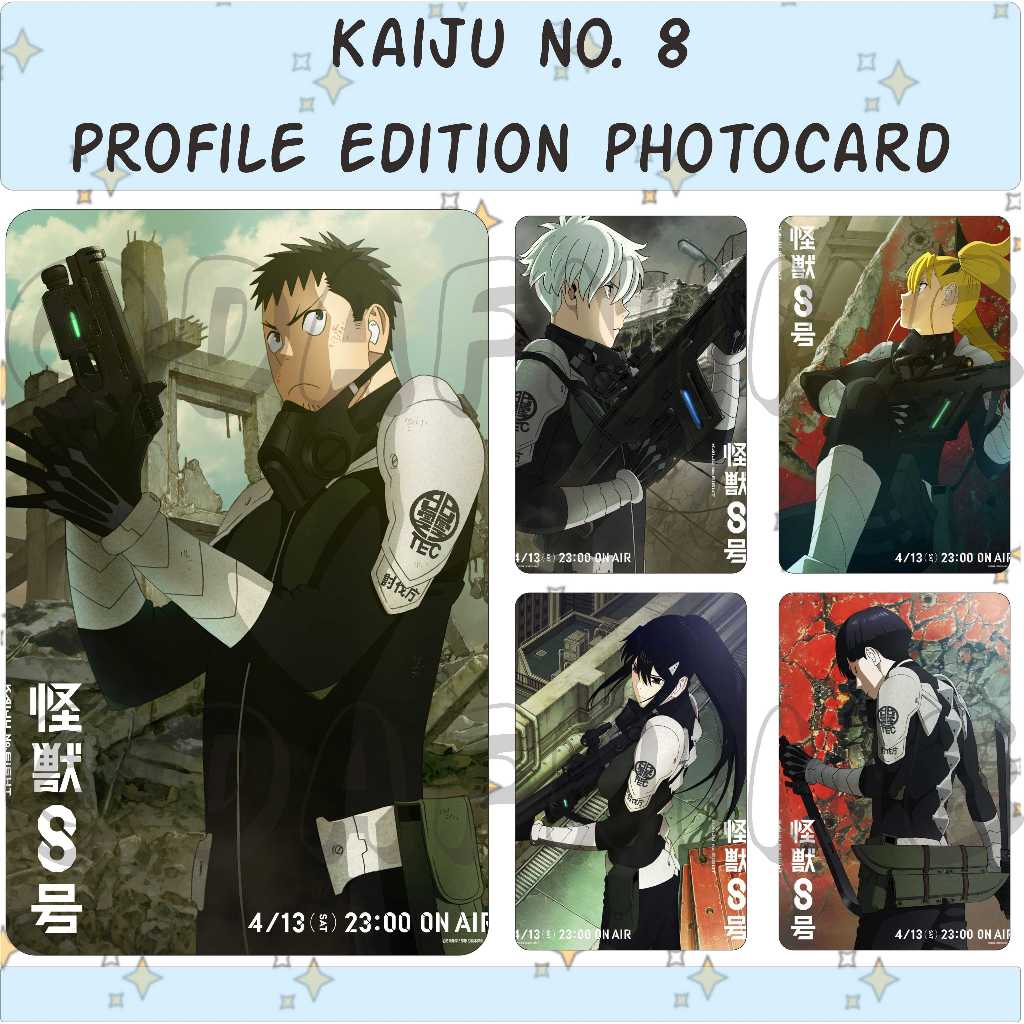 Jual KAIJU NO. 8 PROFILE EDITION PHOTOCARD ANIME | Shopee Indonesia