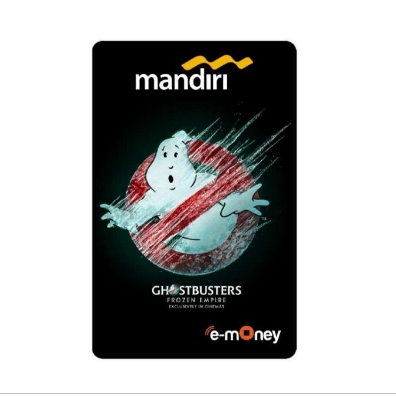 Jual E-money Mandiri edisi Ghostbusters | Kartu e-money | Kartu Toll ...