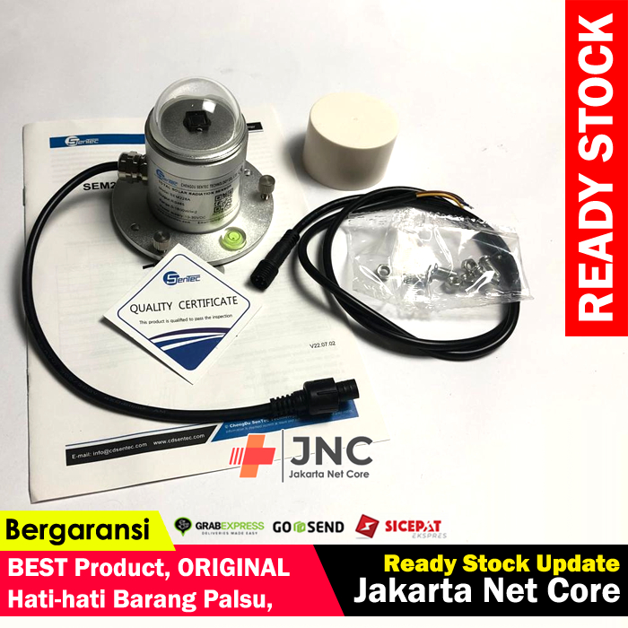 Jual Solar Light Radiation Meter Sentec Sem228 RS485 Silicone ...