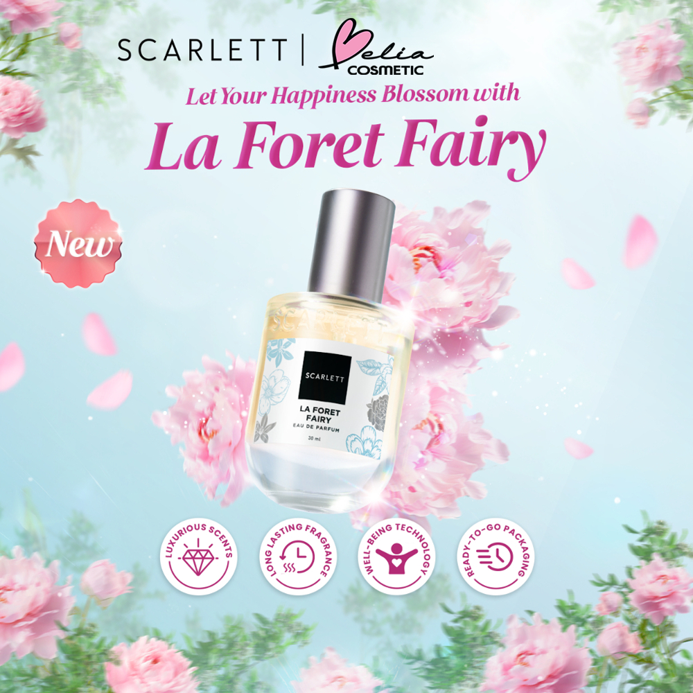 Jual BELIA SCARLETT Whitening Eau De Parfum 30mL | Sweet Memories ...