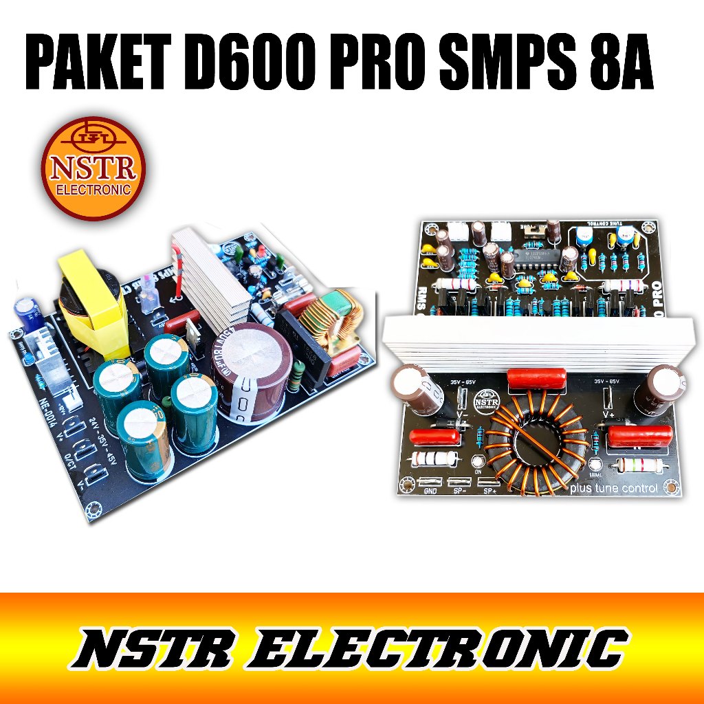 Jual paket power amplifier class d600 dan smps 8A | Shopee Indonesia