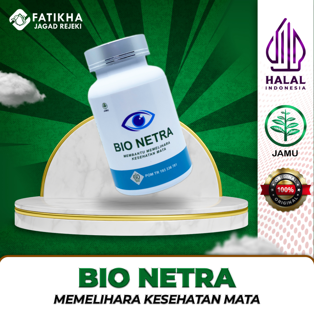 Jual Bio Netra Obat Herbal Mata Bionetra 60 Kapsul | Shopee Indonesia