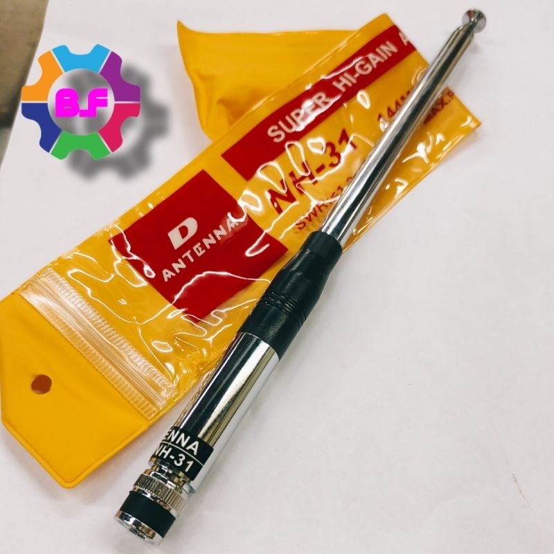 Jual ANTENA HT NH31 SUPER HIGAIN NH 31 HT ICOM ALINCO SUPERSTIK BNC | Shopee Indonesia