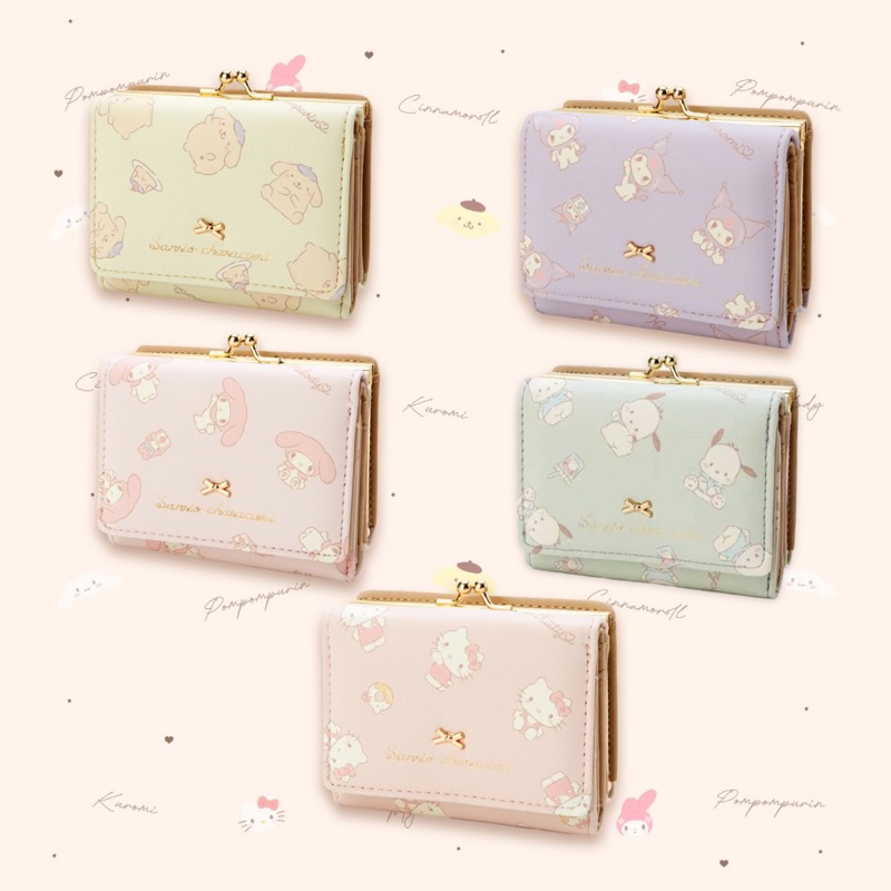 Jual SANRIO ‼️ Dompet Lipat Pendek Wanita / Trifold Wallet License ...
