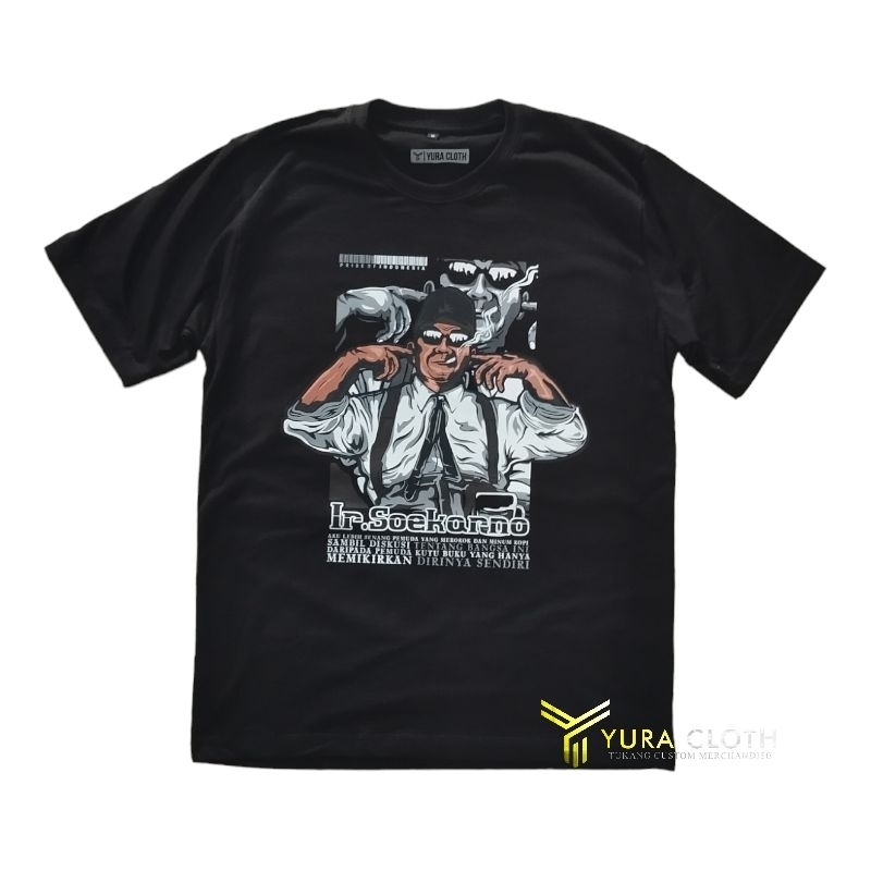 Jual Kaos Pria Distro IR SOEKARNO | Shopee Indonesia Jual Kaos Pria Distro IR SOEKARNO | Shopee Indonesia