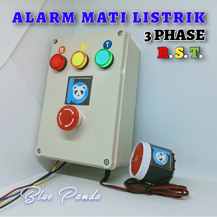Jual Alarm mati listrik industrial 3 phase LED indicator RST | Shopee ...