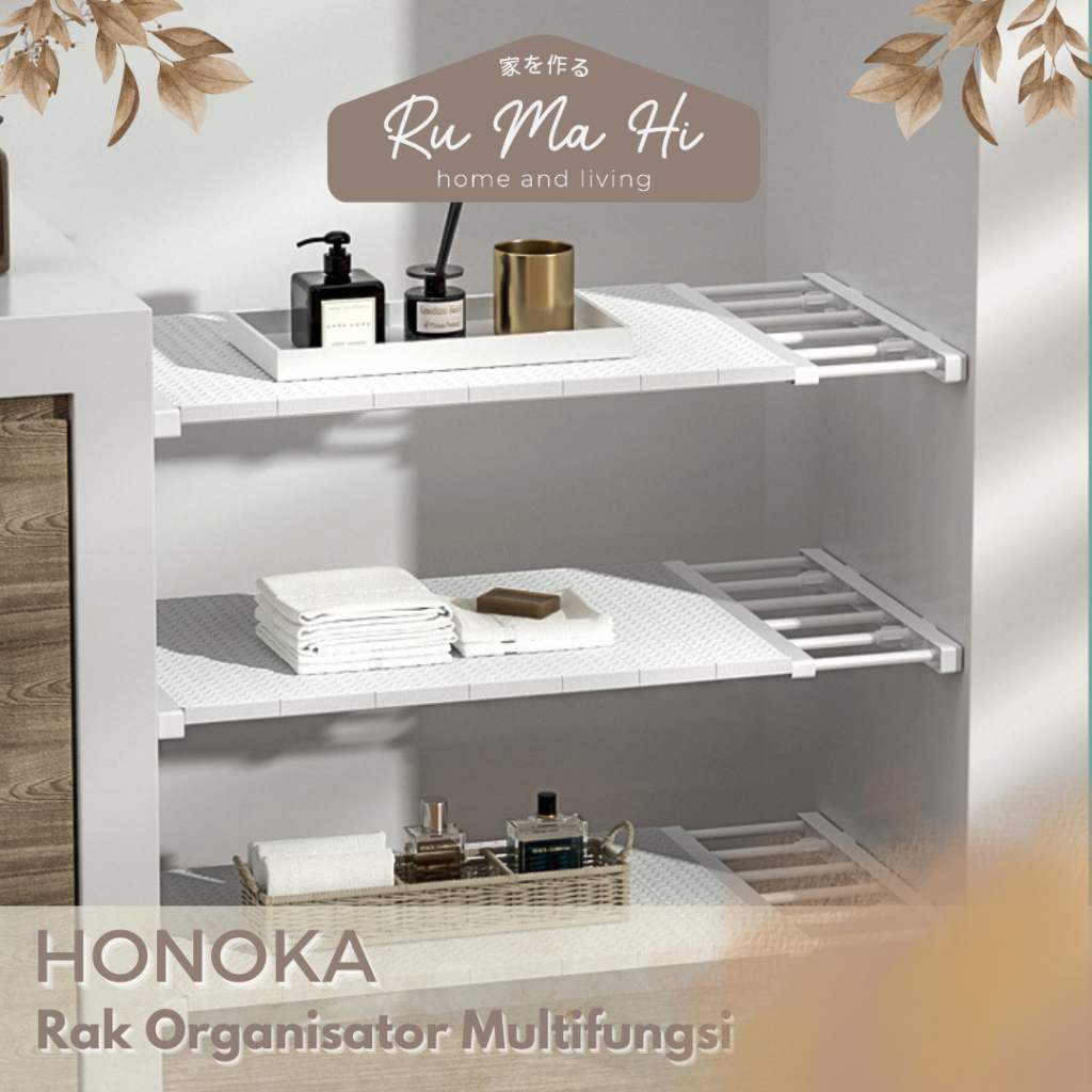 Jual RUMAHI -HONOKA Storage Devider Lemari Pakaian Adjustable Rak ...
