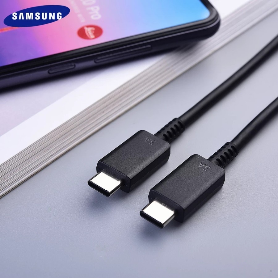 Jual CHARGER SAMSUNG ORIGINAL FAST CHARGING TIPE C TO TIPE C 25 WATT ...