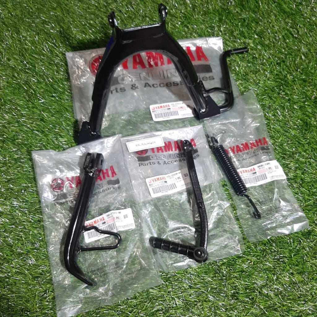 Jual Standar Ganda Tengah Plus Standar Samping Per Kick Stater Mio Old ...