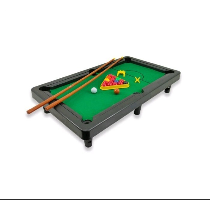 Jual meja biliard mini table billiard deluxe SNOOKER Pool Table Set ...