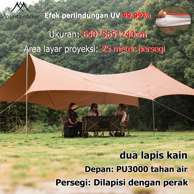 Jual ⚡️Siap kirim⚡️Mountainhiker Kanopi, tenda kemah tahan hujan ...