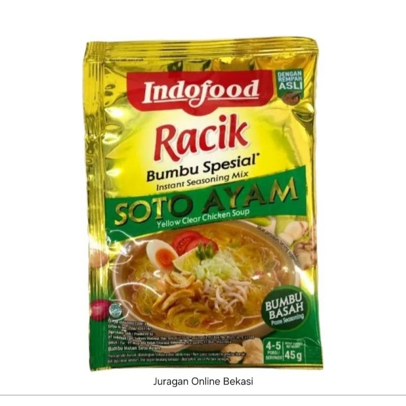 Jual INDOFOOD BUMBU SOTO AYAM [45gr] | Shopee Indonesia