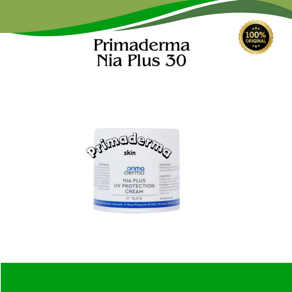 Jual PRIMADERMA NIA Plus Cream 30 / P01 TERBARU | Shopee Indonesia