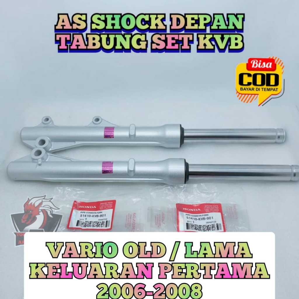 Jual As Shock Depan + Tabung KVB Motor Honda Vario 110 CW Karbu As ...