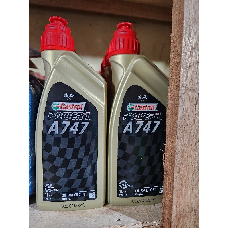 Jual oli samping olsam 2t castrol power 1 a 747 1liter | Shopee Indonesia