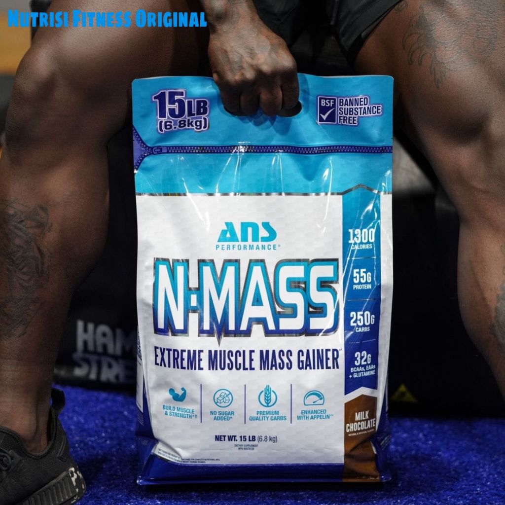 Jual ANS N MASS 15 LBS Extreme Muscle Mass Gainer | Shopee Indonesia