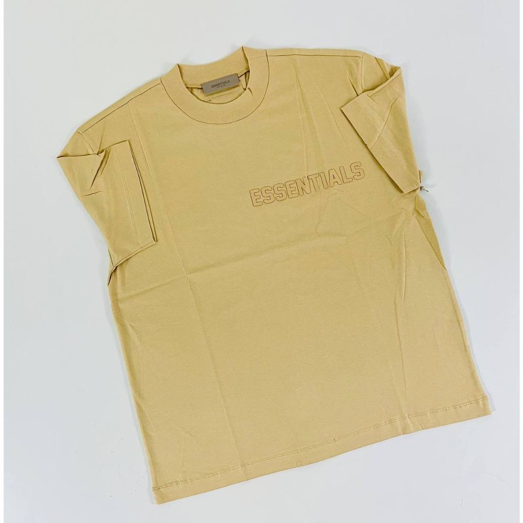 Jual Fear Of God FOG FW22 Essentials Sand Tee ORIGINAL | Shopee Indonesia