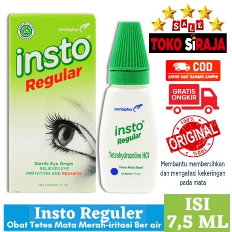 Jual INSTO REGULER 7,5 ML / OBAT TETES MATA INSTO REGULER 7,5ML ...