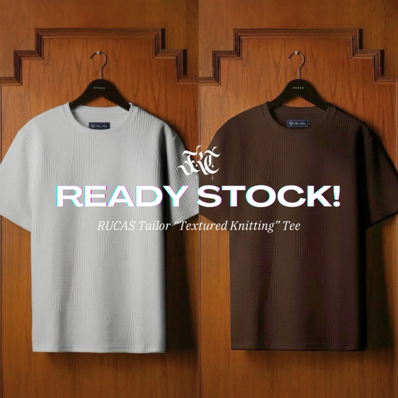 Jual Rucas Tailor “Textured knitting” Tee | Shopee Indonesia