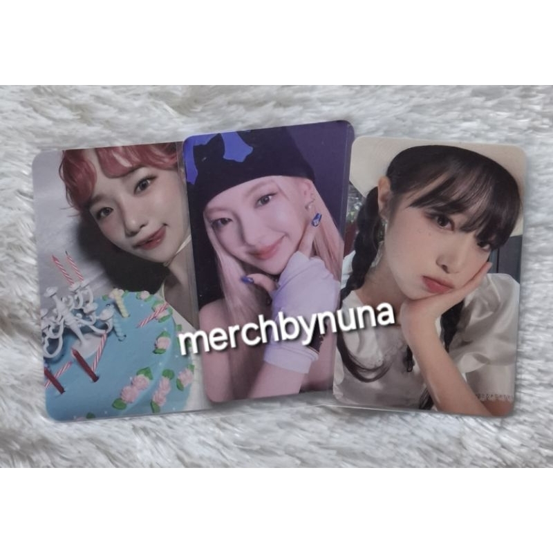 Jual Photocard Wonyoung, Chaewon, Minju, Hyewon, Yujin, Yuri, Yena, Sakura Izone Album Oneiric ...